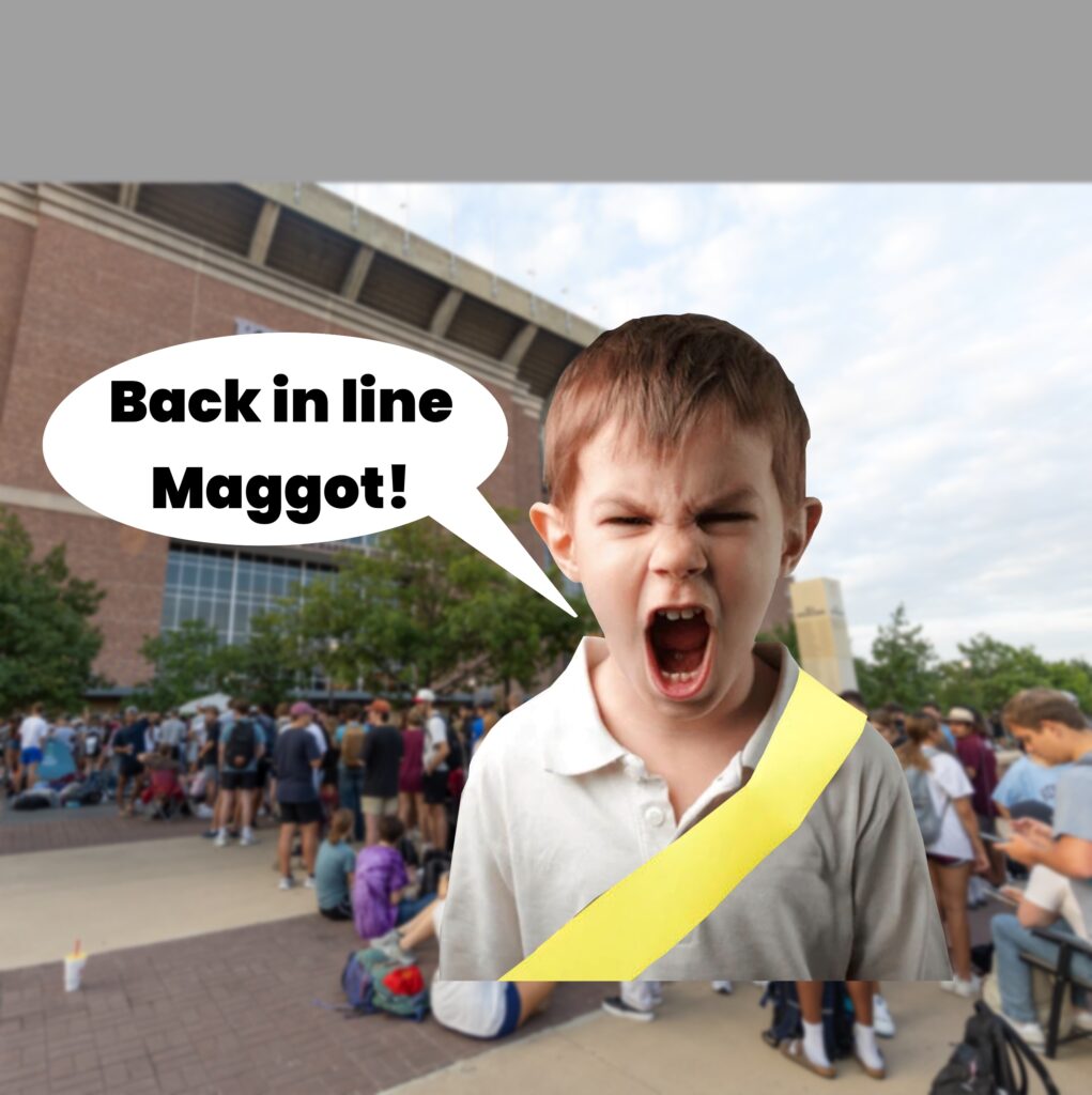 Second Grade hall monitors to oversee ticket pull line – The Mugdown